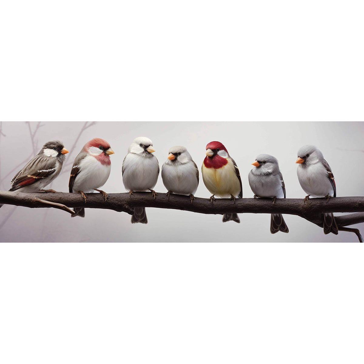 Mussen Op Tak | Groot Formaat – Happy Painting