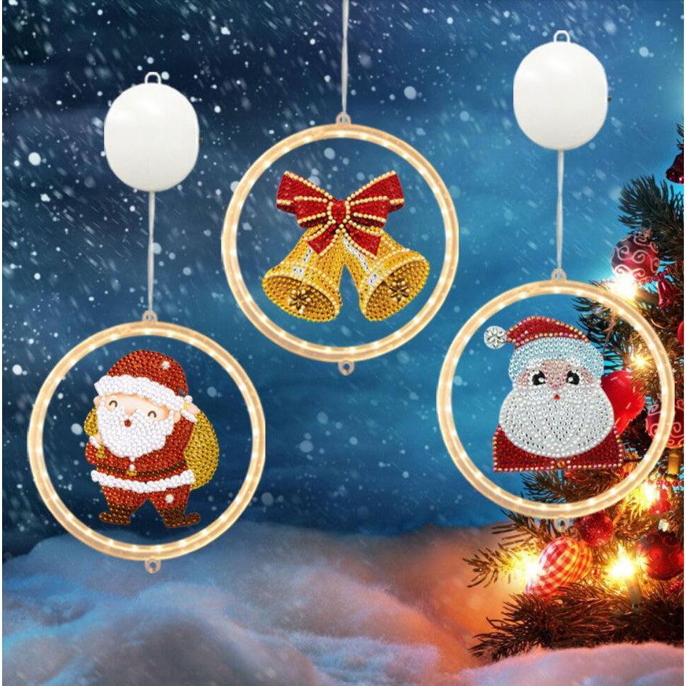 Kerst Hanger met LED | Diamond Painting | Happy Painting