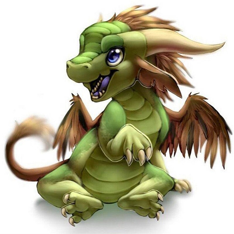 Draakje – Happy Painting